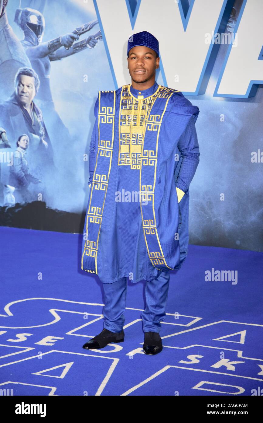 John Boyega. Star Wars: The Rise of Skywalker, European Premiere ...