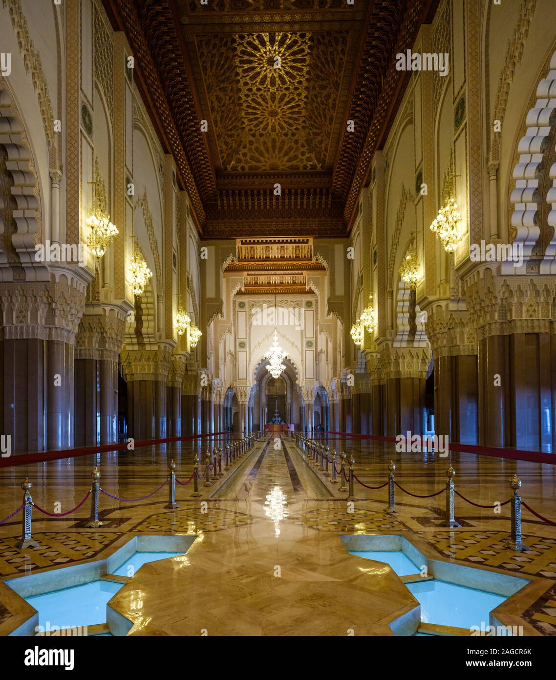 Hassan Ii Mosque Laser