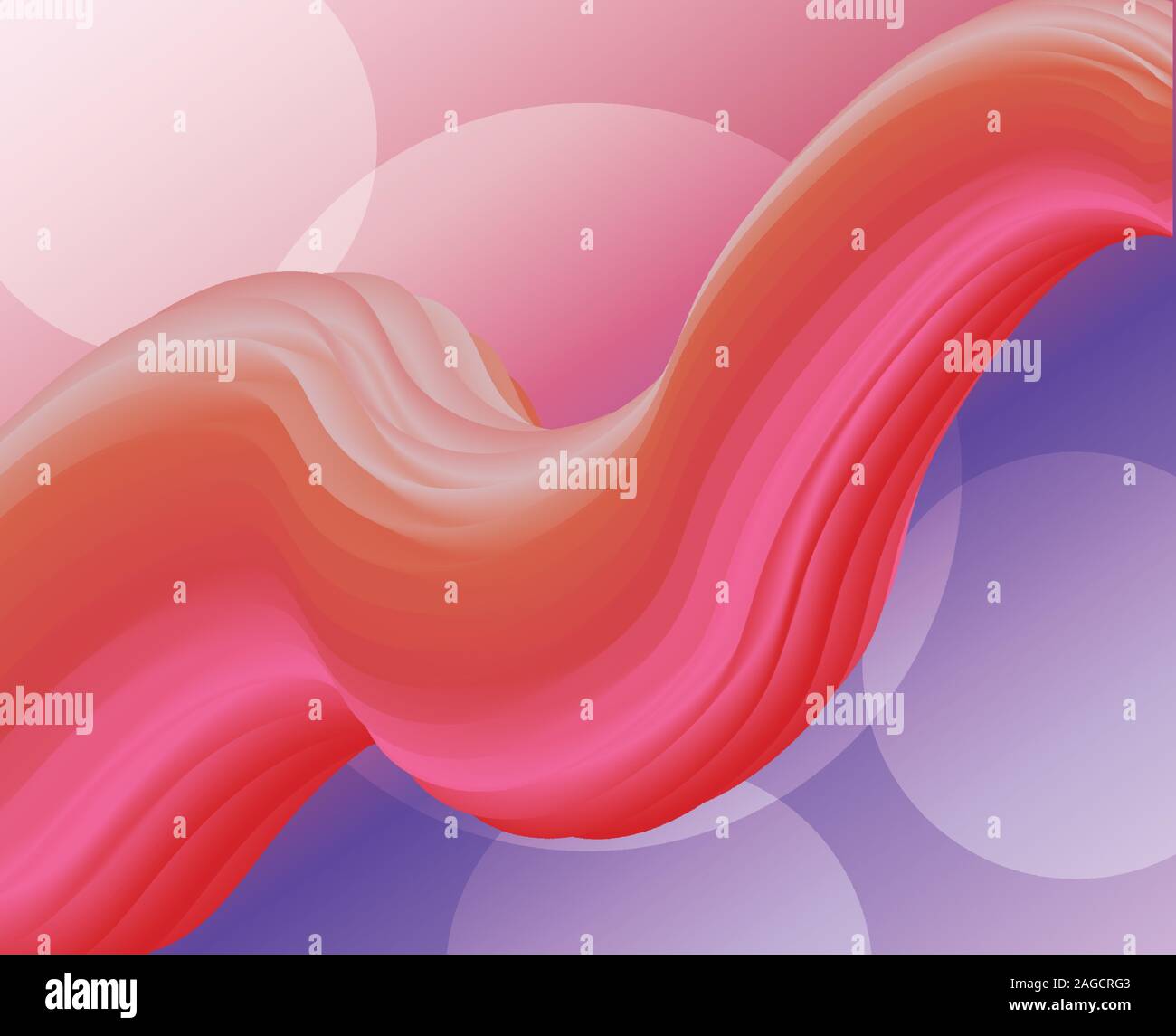 Orange liquid shape design, Fluid background abstract modern color ...