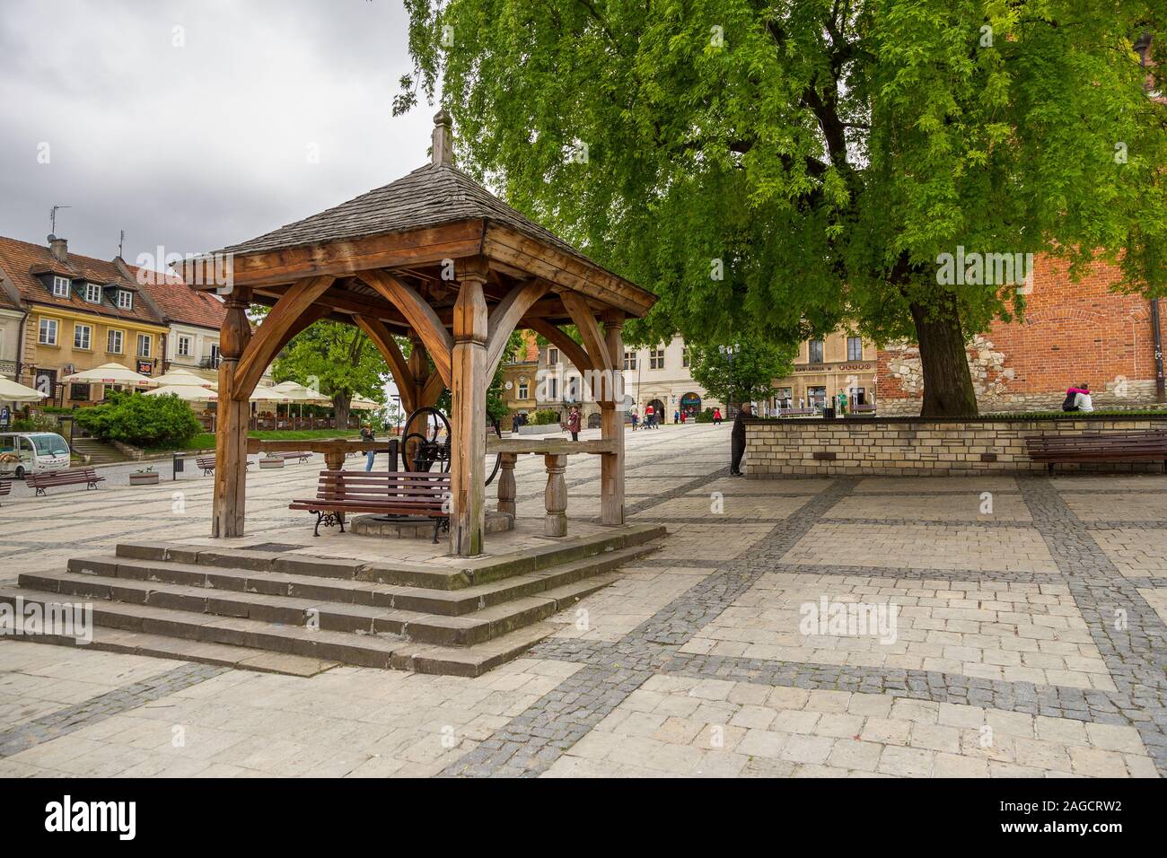 Old Town Square, Sandomierz, Poland Stock Photo - Alamy