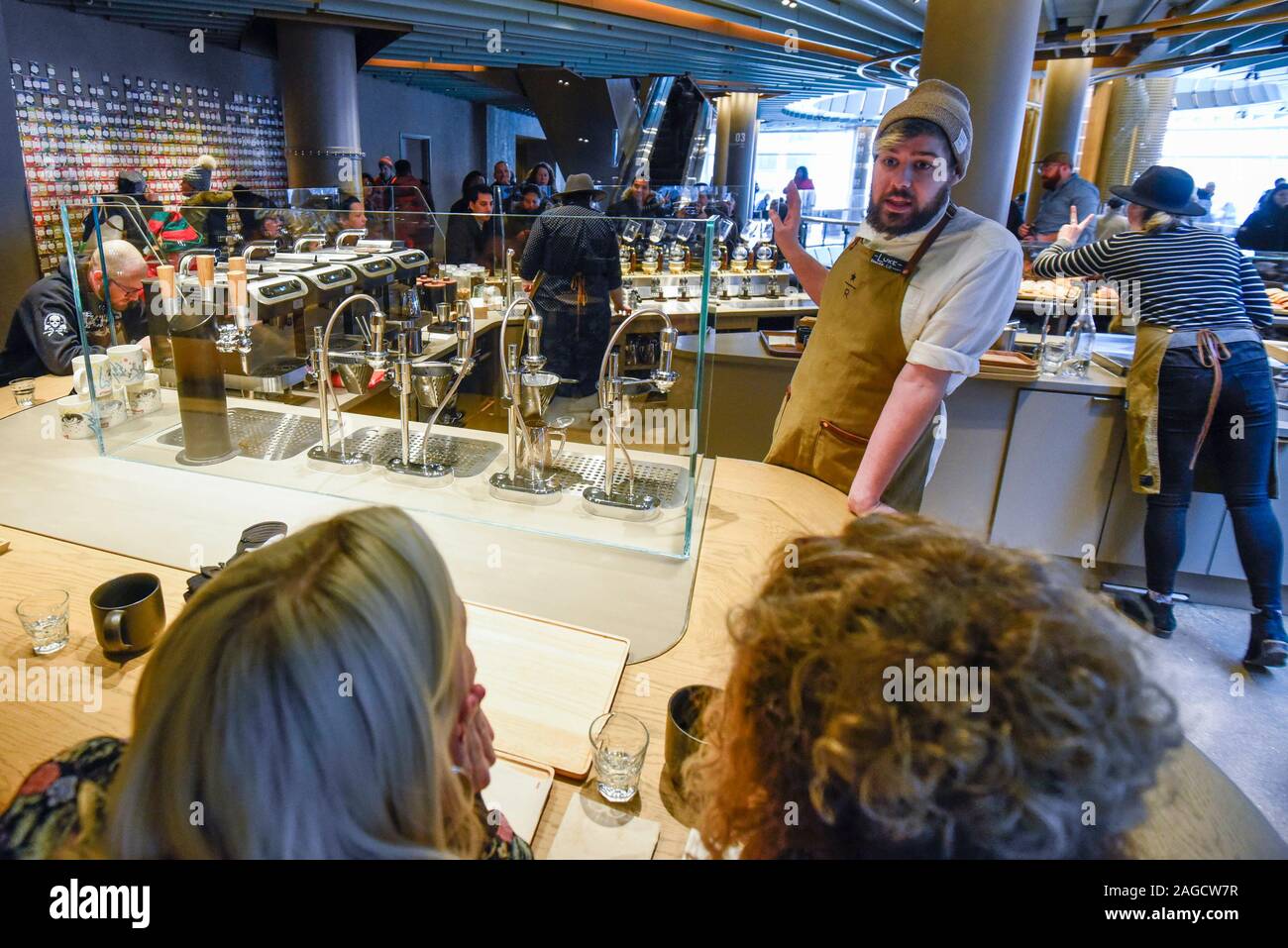 Four barrel coffee hi-res stock photography and images - Alamy