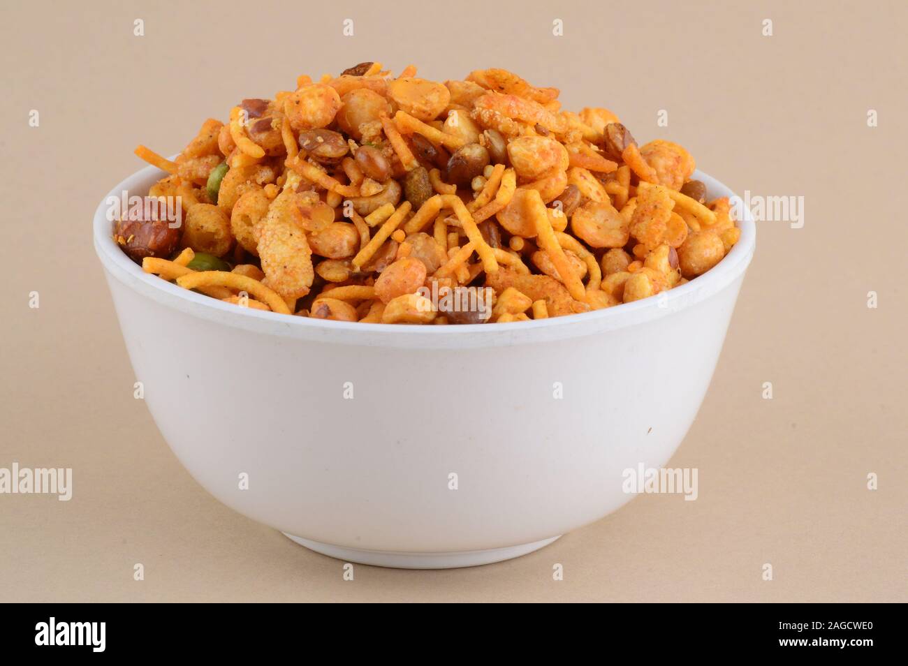 Indian Snacks : Mixture (roasted nuts with salt pepper masala, pulses ...