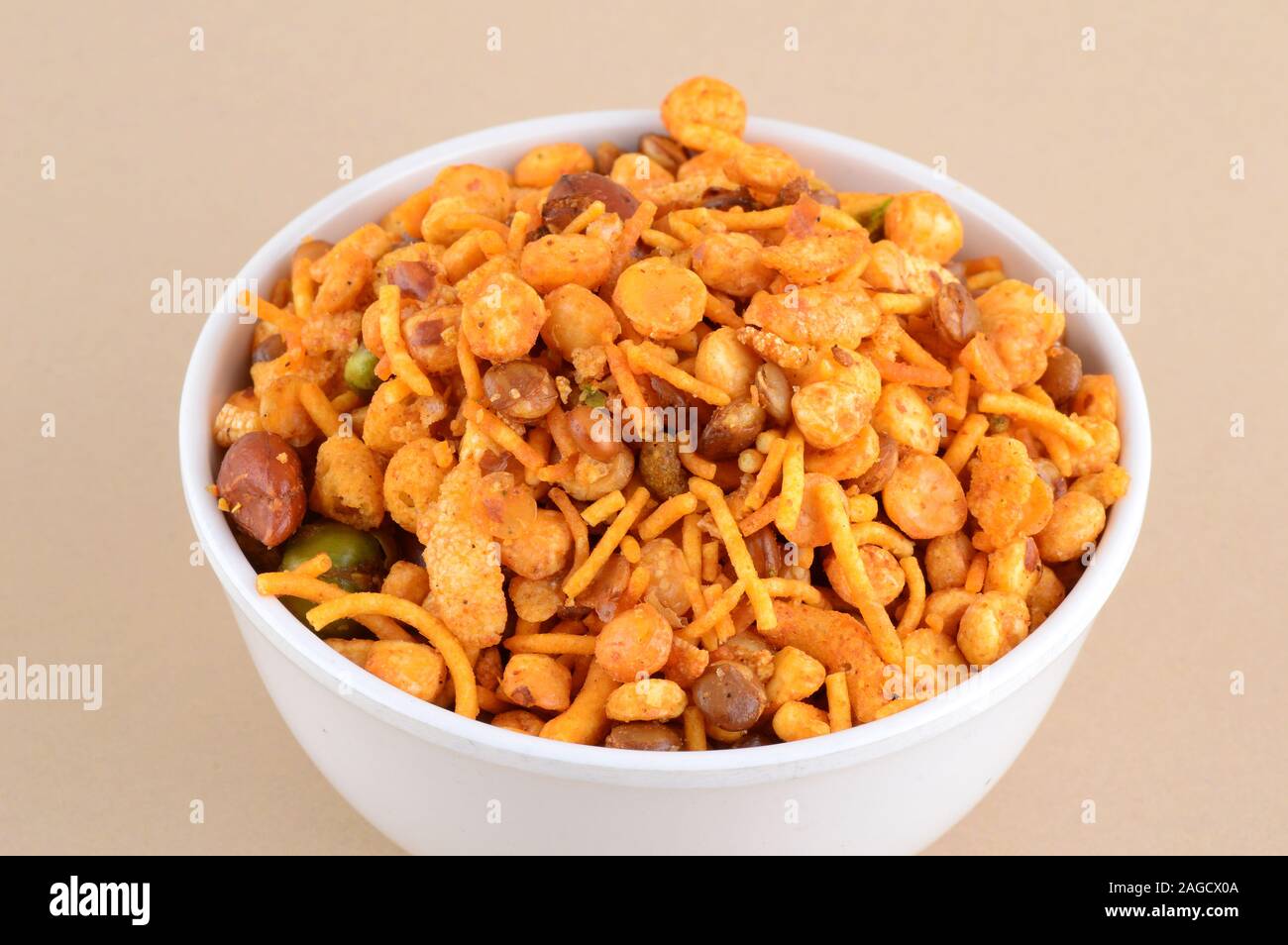 Indian Snacks : Mixture (roasted nuts with salt pepper masala, pulses ...