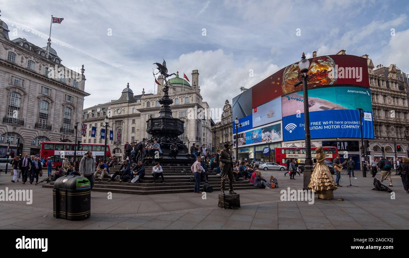 Piccadilly Circus, London, England Stock Photo - Alamy
