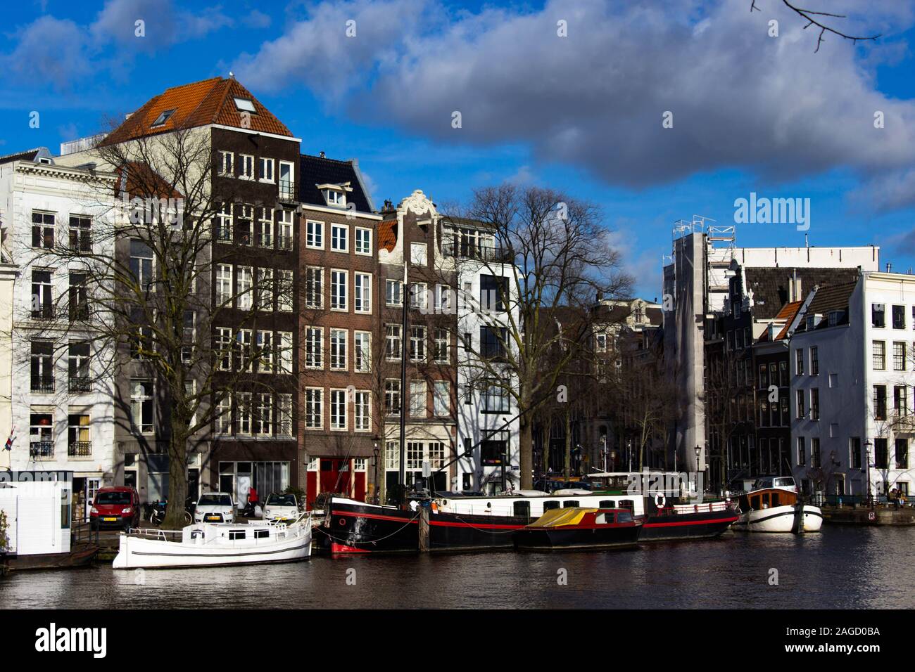 Buildings in amsterdam Stock Photo - Alamy