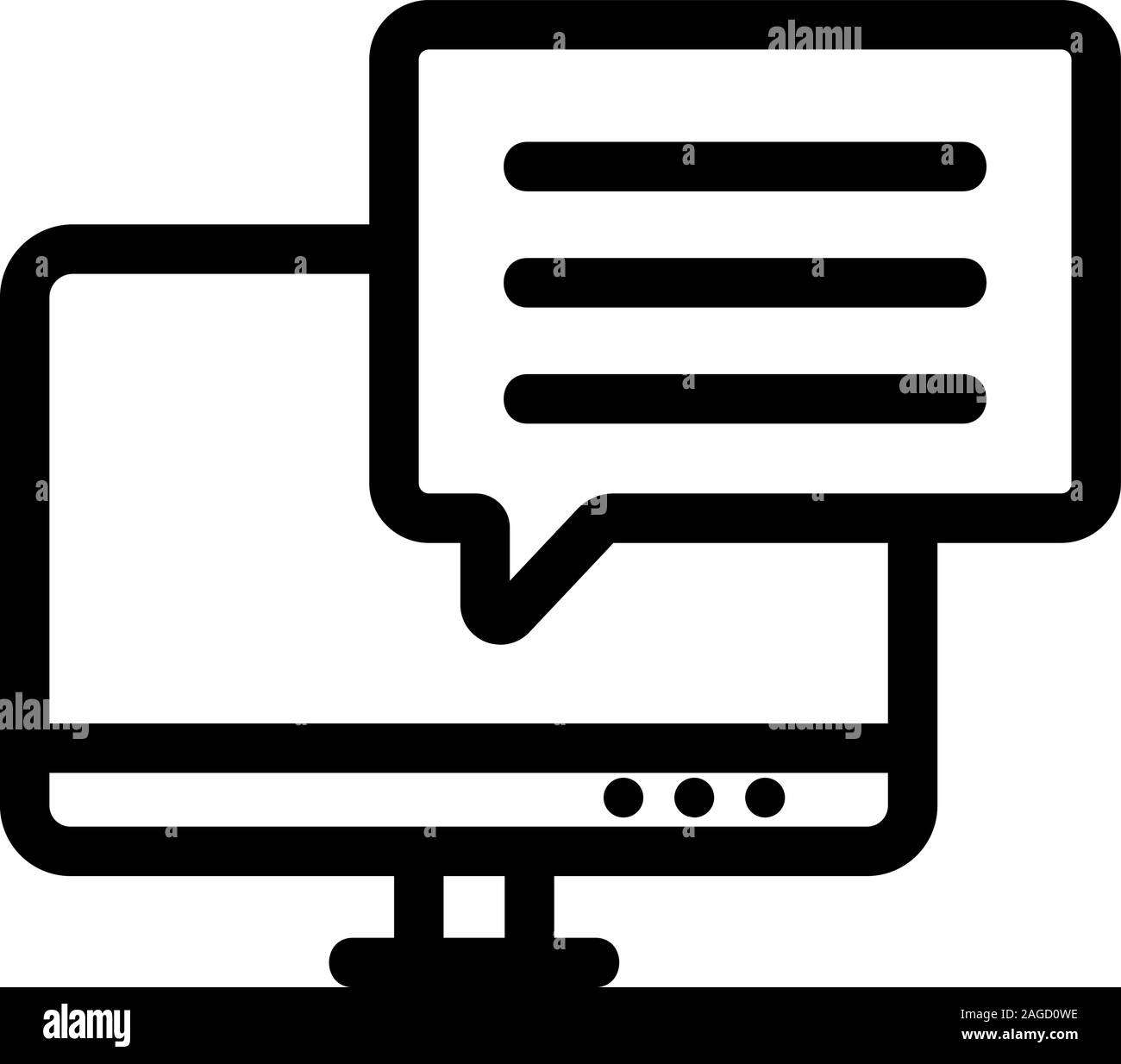 filling out the questionnaire icon vector. Isolated contour symbol ...
