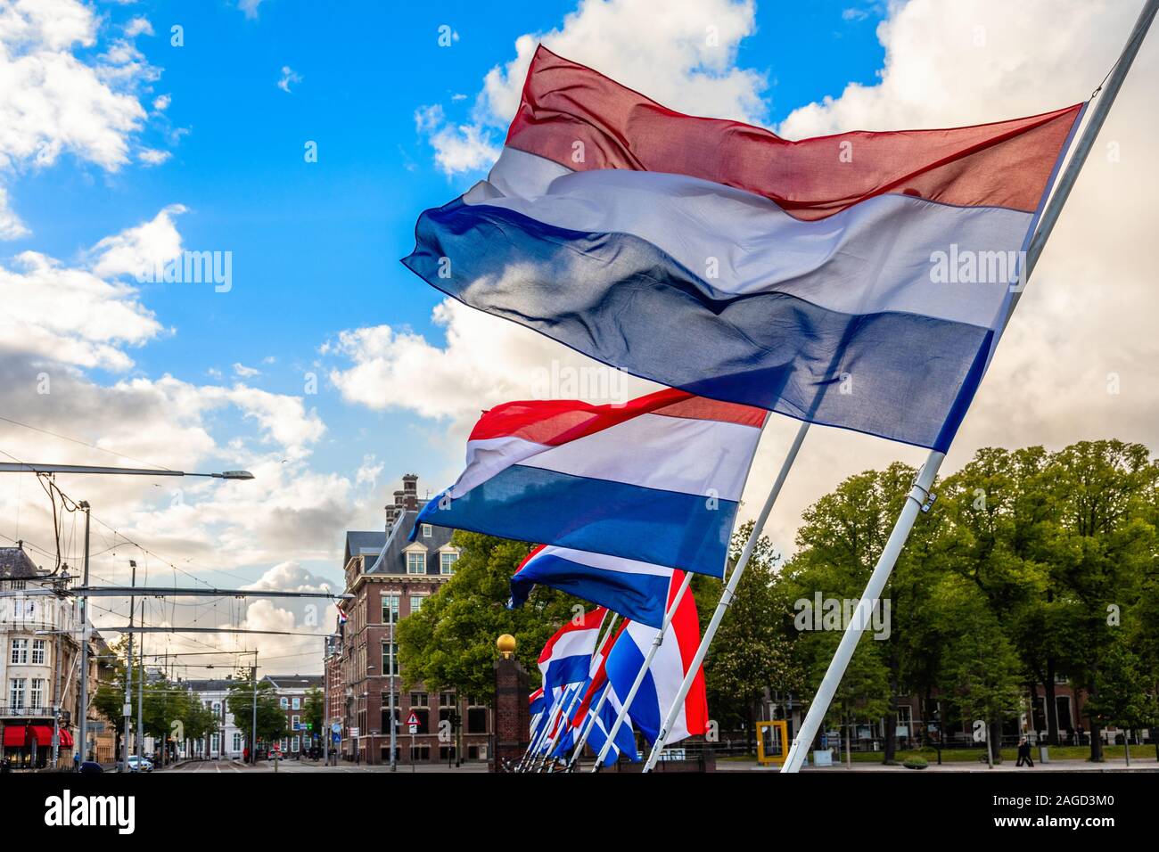 The netherlands waving flag hi-res stock photography and images - Alamy