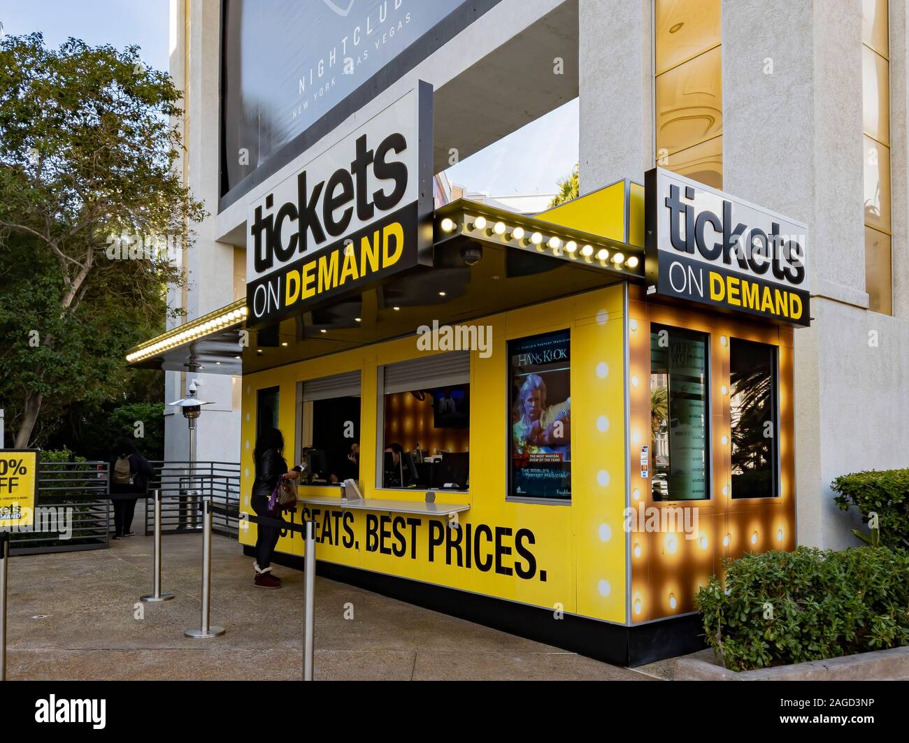 Tickets on demand hi-res stock photography and images - Alamy