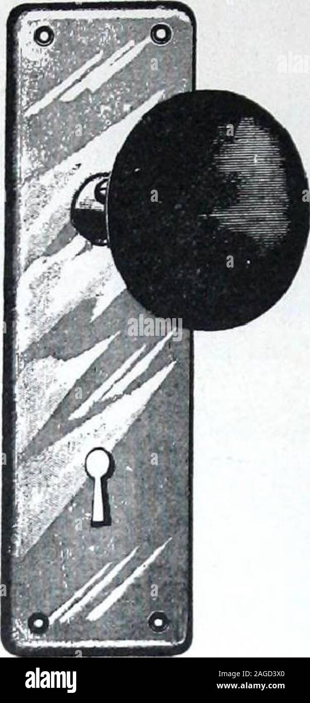 . Illustrated Catalogue of Locks and Builders Hardware Stock Photo - Alamy