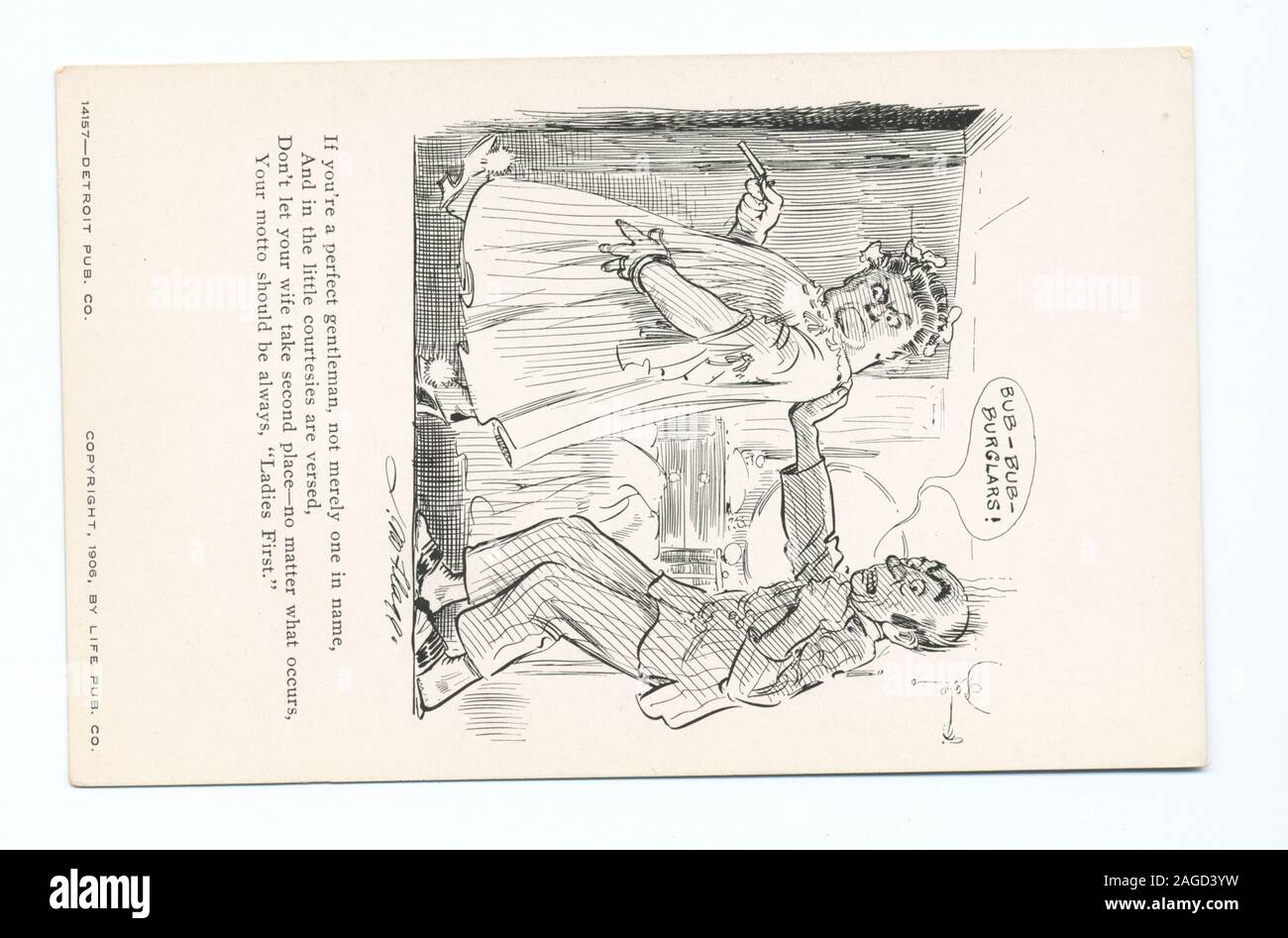 1905+. Includes the 'Life' cartoon series.; If you're a perfect gent ...