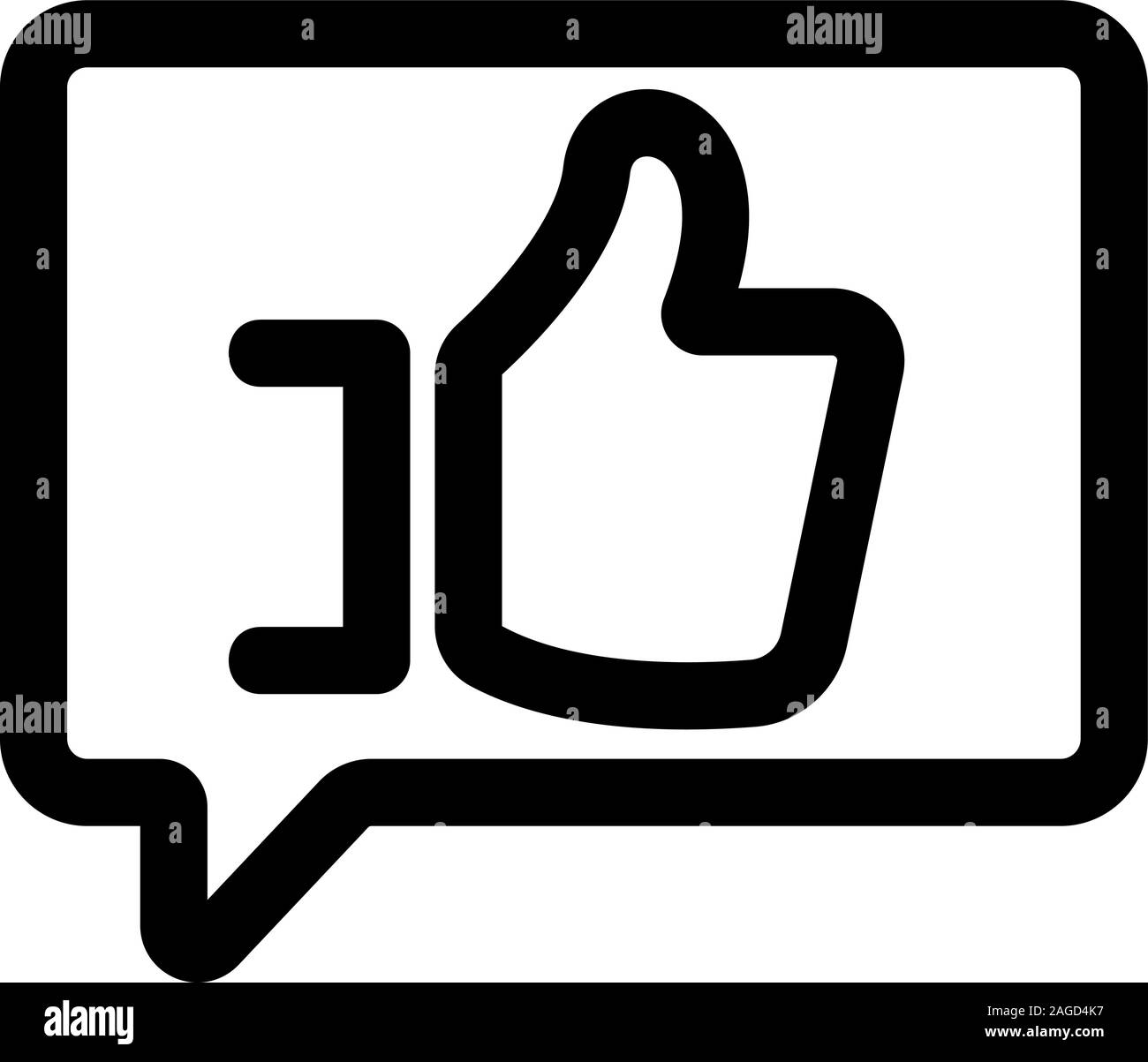 Icon vector. Isolated contour symbol illustration Stock Vector Image ...