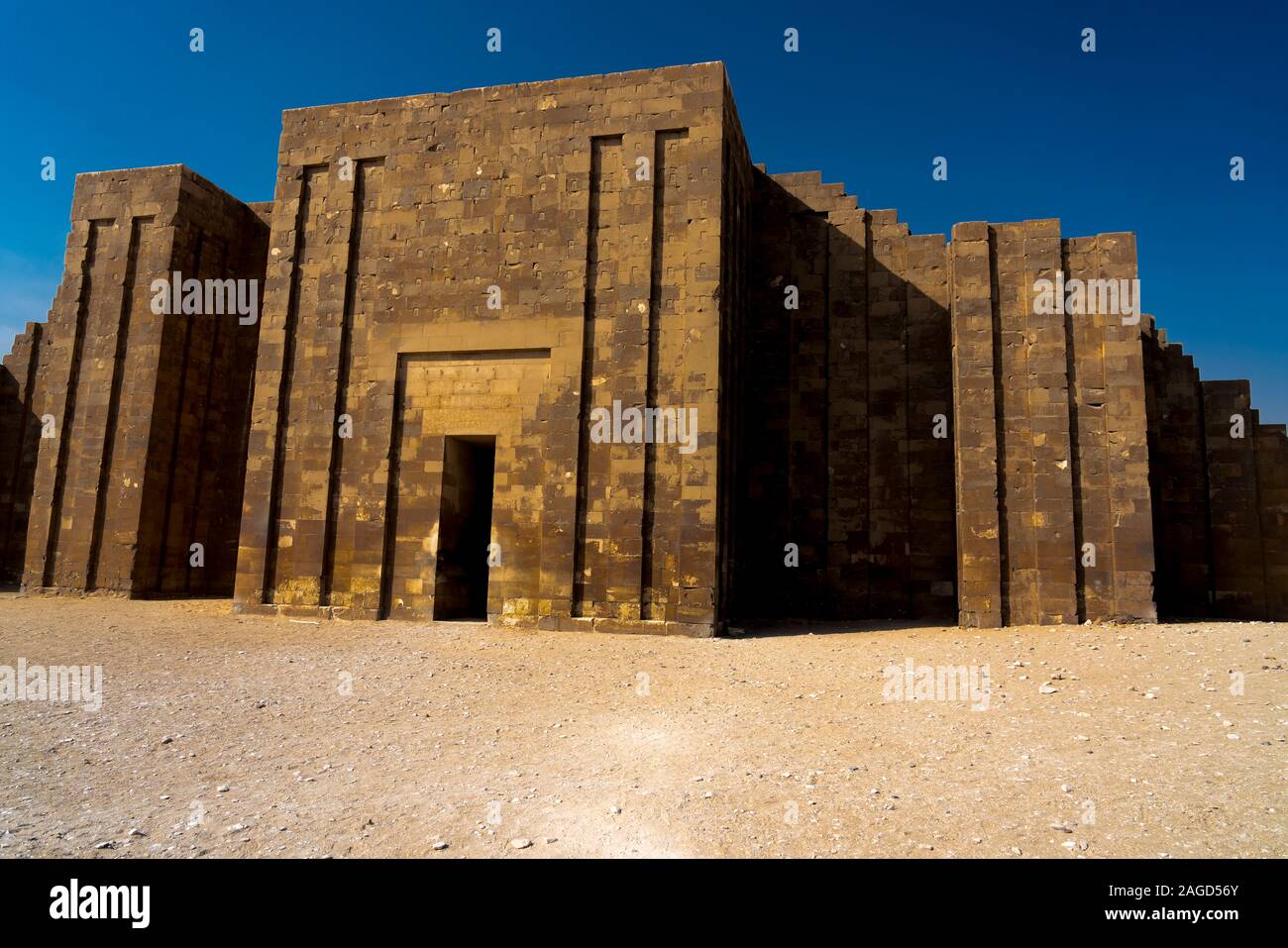 NOVEMBER 12, 2019, CAIRO, EGYPT - Sakkara Pyramid known as "Step ...