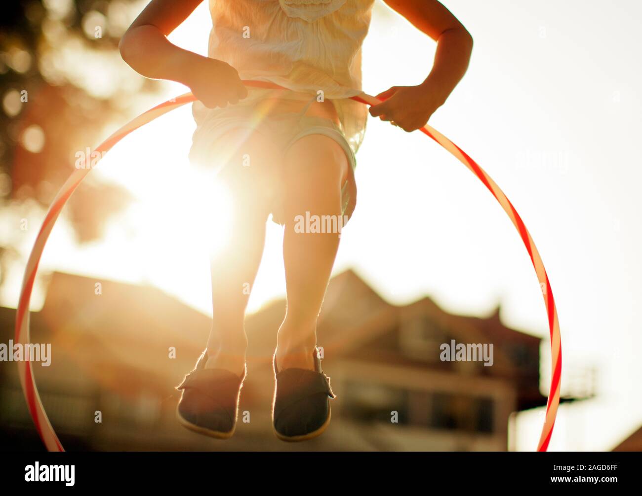 Jumping Through Hoop High Resolution Stock Photography and Images - Alamy