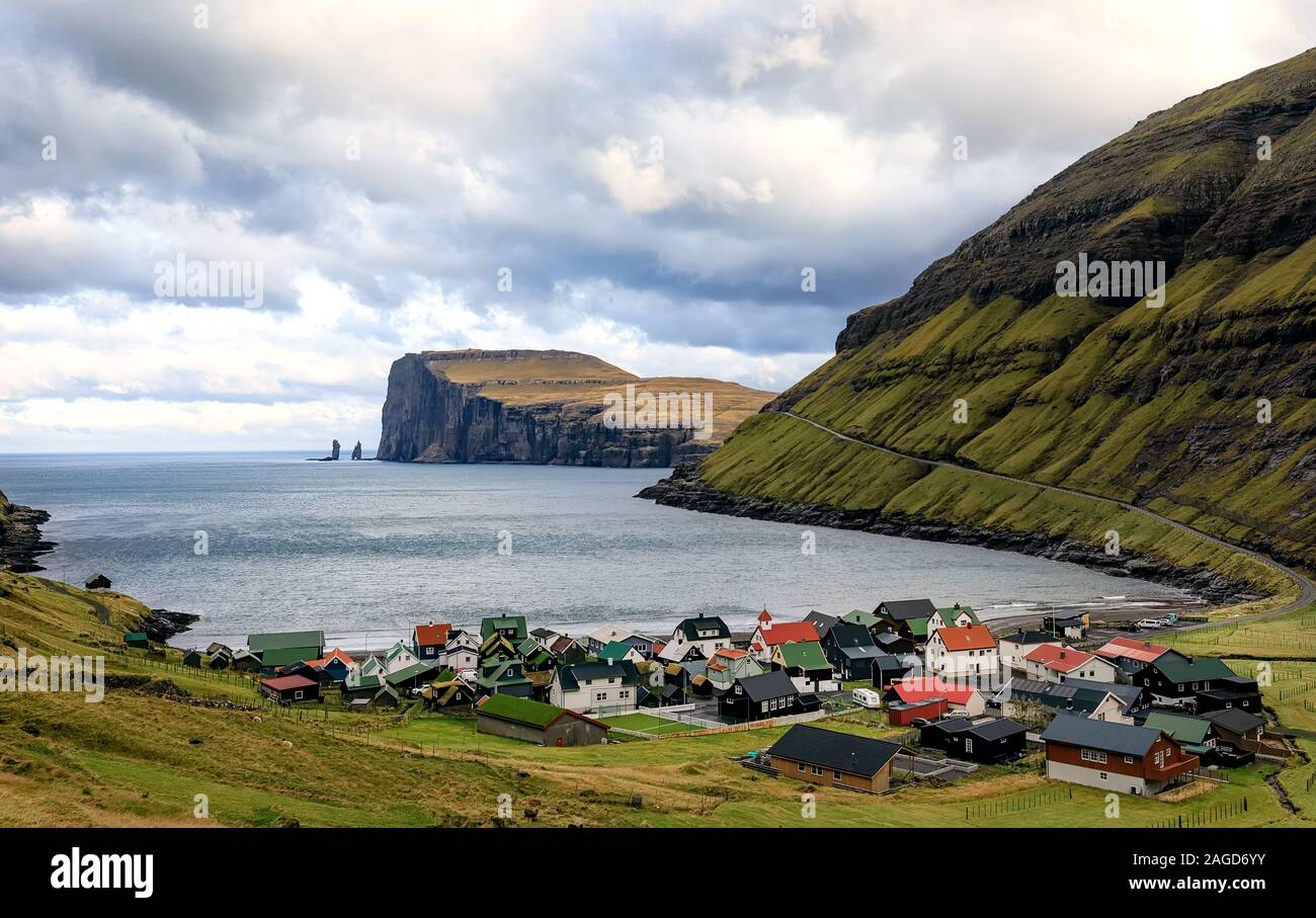 Denmark faroe islands eysturoy island hi-res stock photography and ...