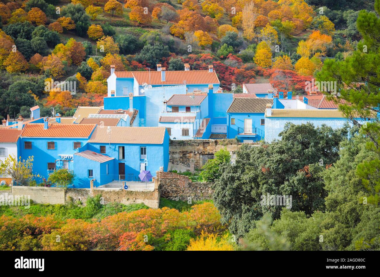 Is the first ever smurf town in the world hi-res stock photography and ...