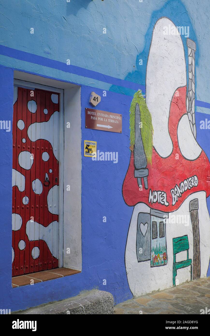 Is the first ever smurf town in the world hi-res stock photography and ...