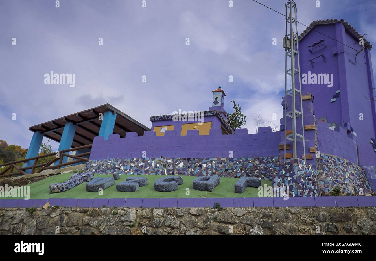 Is the first ever smurf town in the world hi-res stock photography and ...