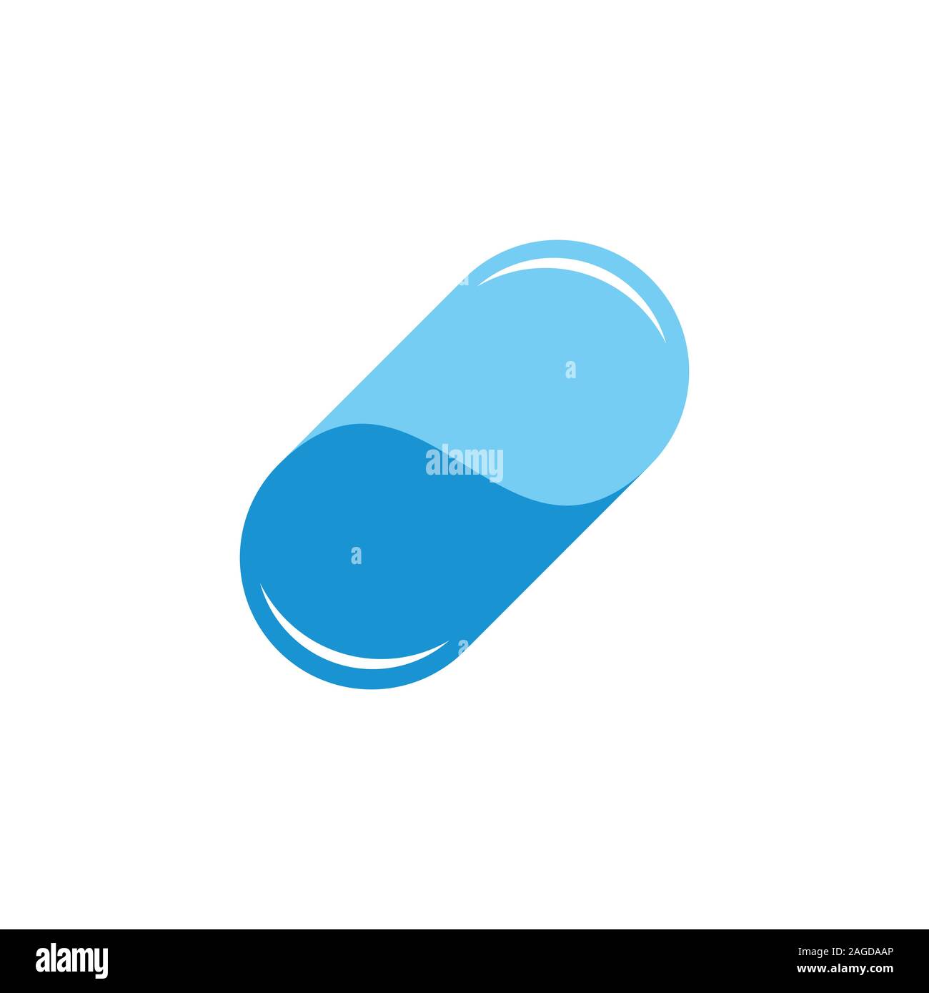 Pill algae supplement vitamin Stock Vector Images - Alamy
