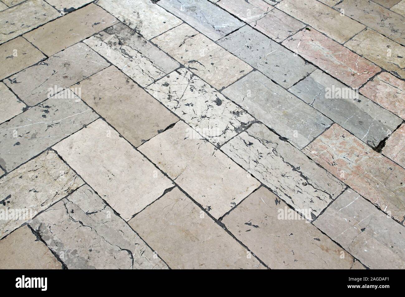 Medieval pavement in old town Dubrovnik Stock Photo - Alamy