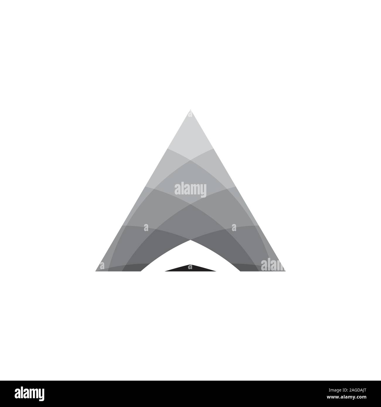 triangle mosaic gradient design vector Stock Vector Image & Art - Alamy