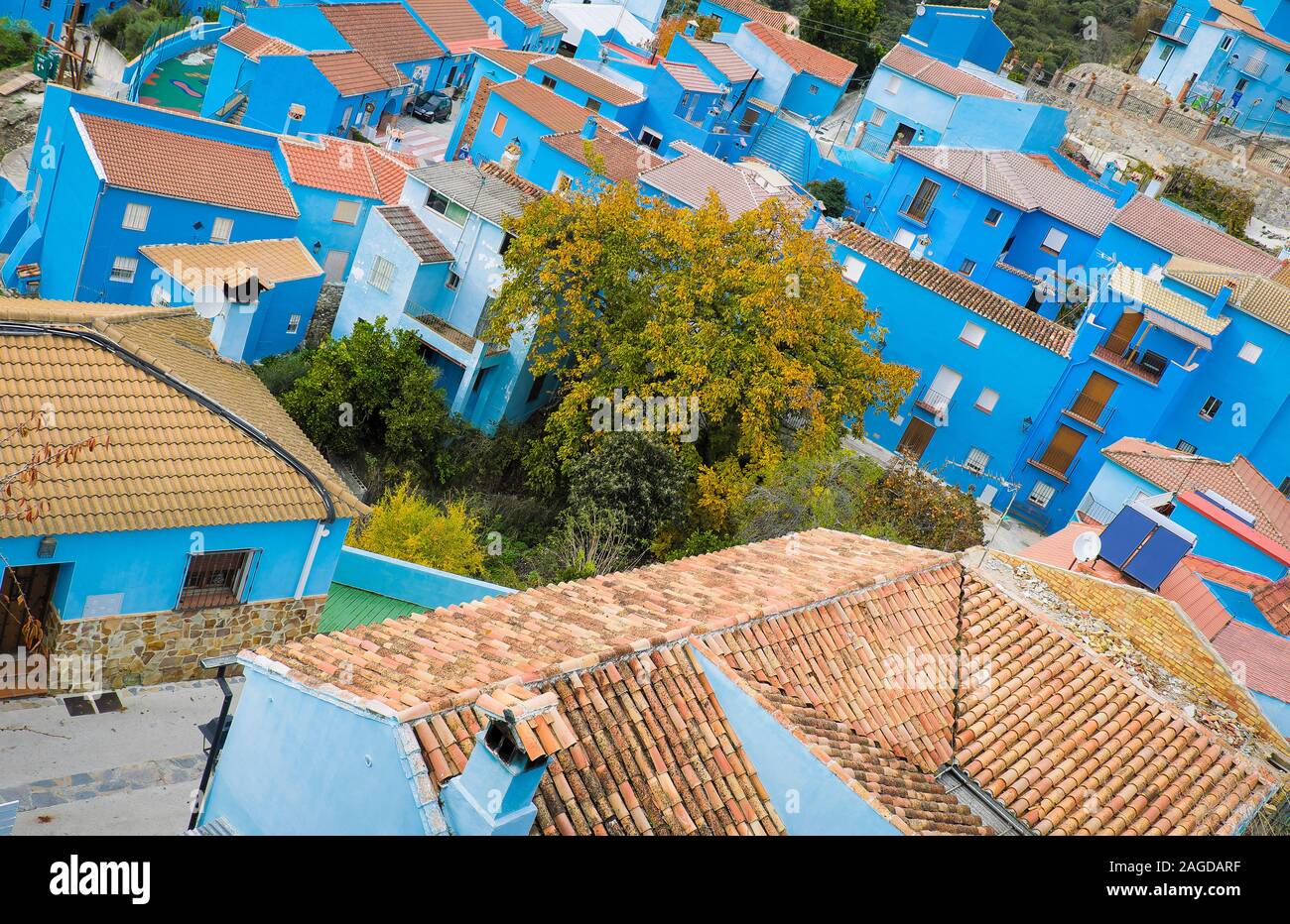 Is the first ever smurf town in the world hi-res stock photography and ...