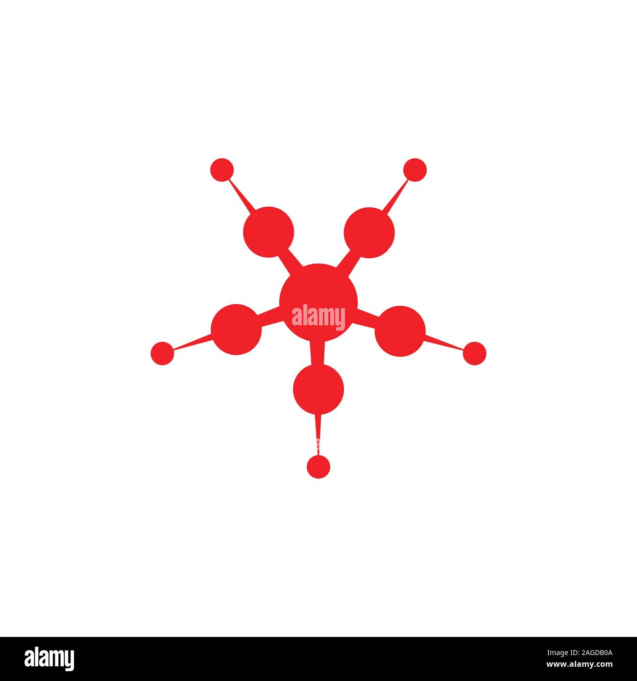 linked dots stars symbol logo vector Stock Vector Image & Art - Alamy