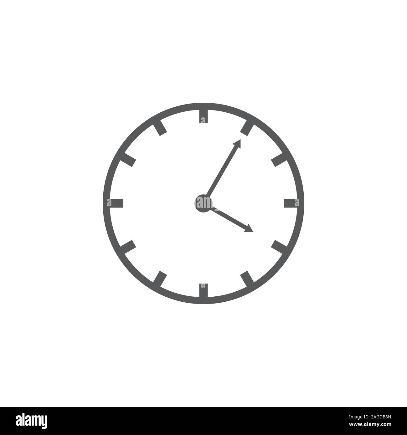 wall watch symbol vector Stock Vector Image & Art - Alamy