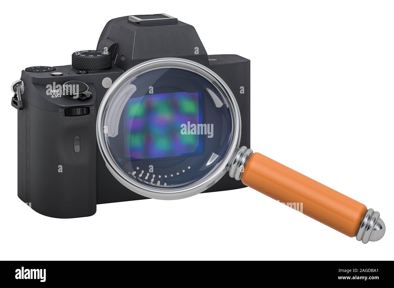 Digital objective hi-res stock photography and images - Alamy