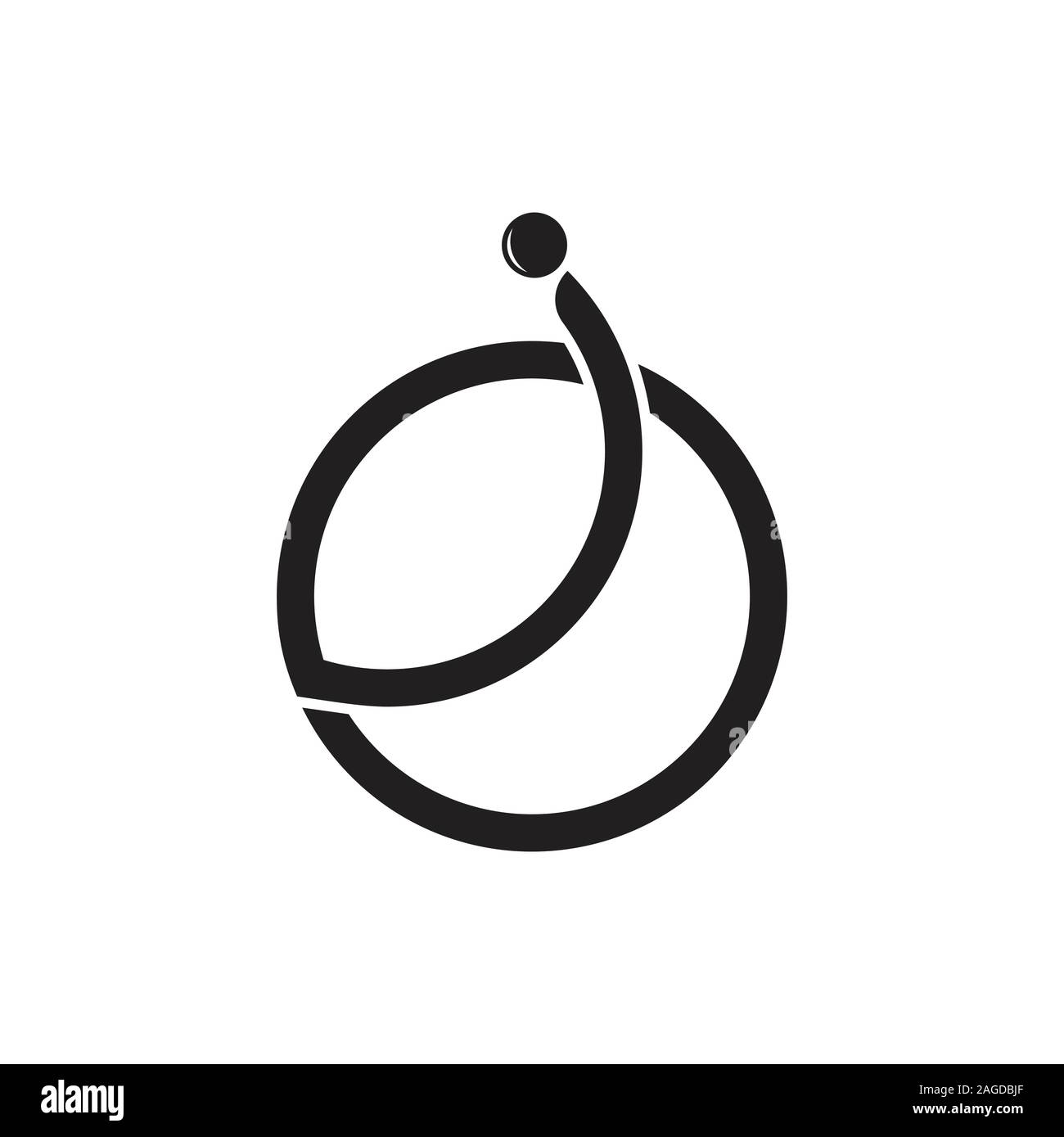 dots object motion circle global logo vector Stock Vector Image & Art ...