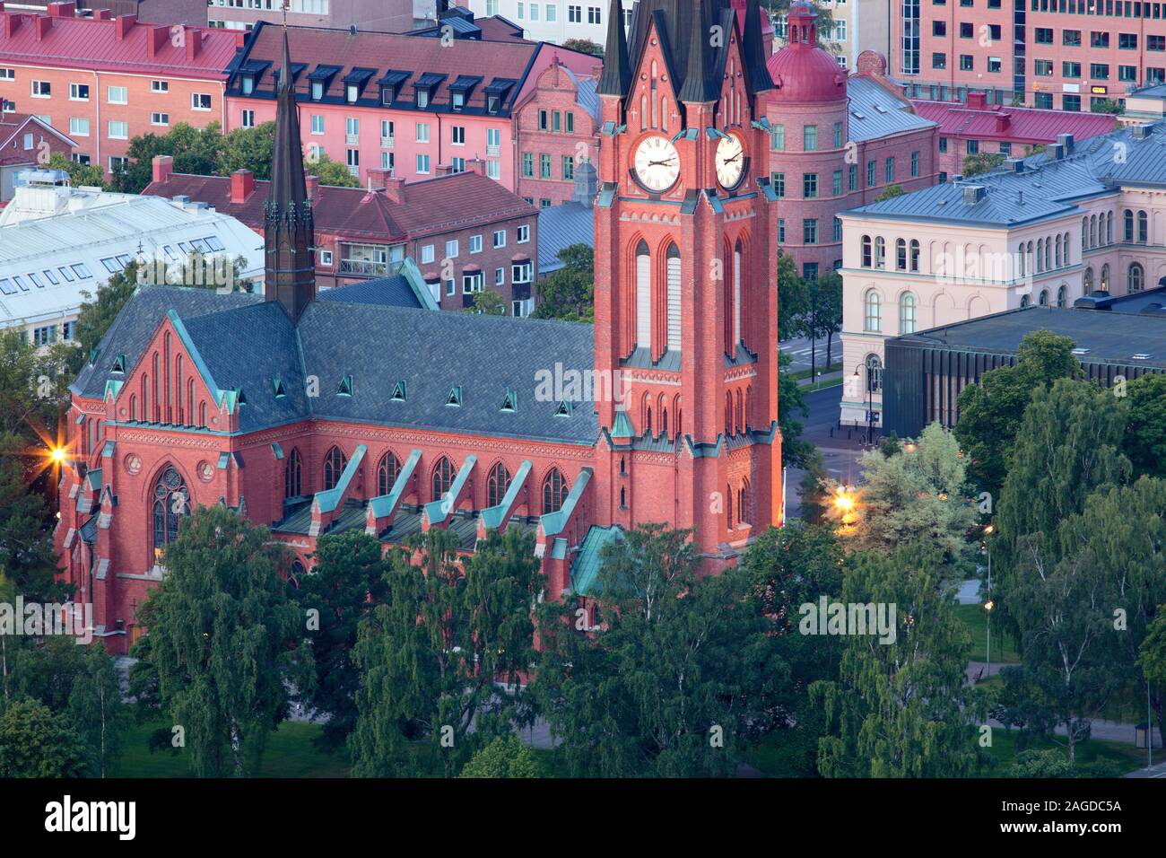 Gustav adolf kyrka hi-res stock photography and images - Alamy