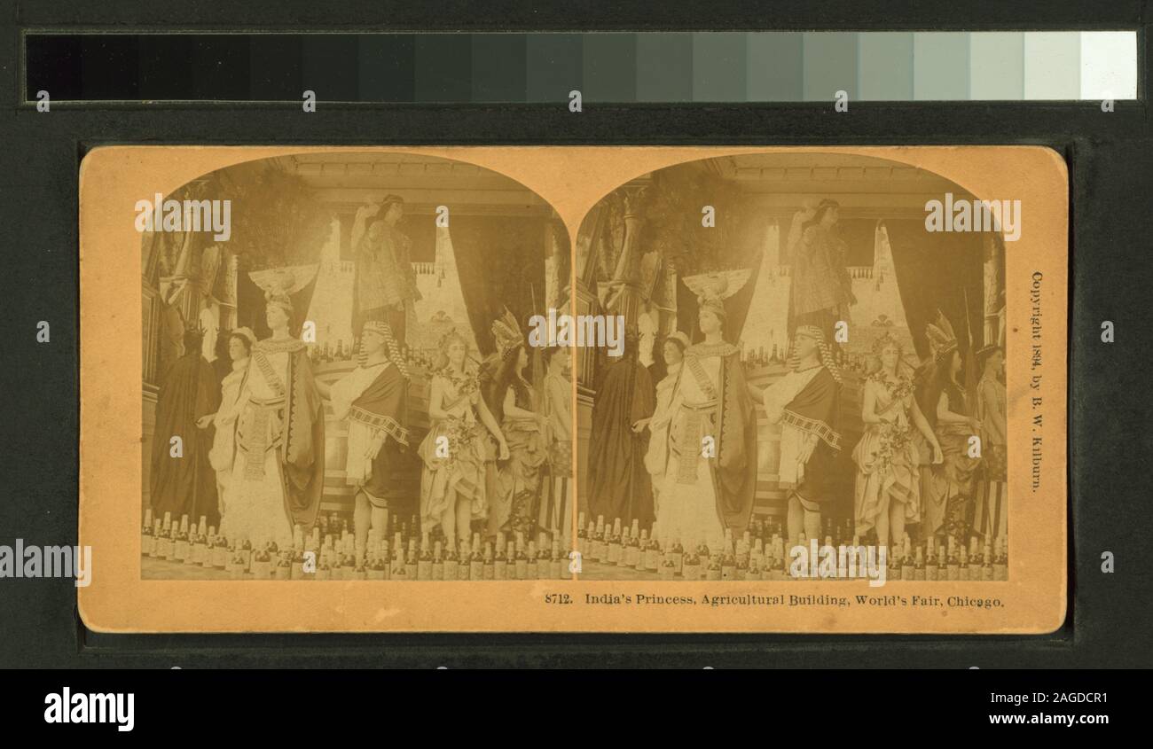 India's princess, Agricultural building, World's Fair, Chicago by B.W ...