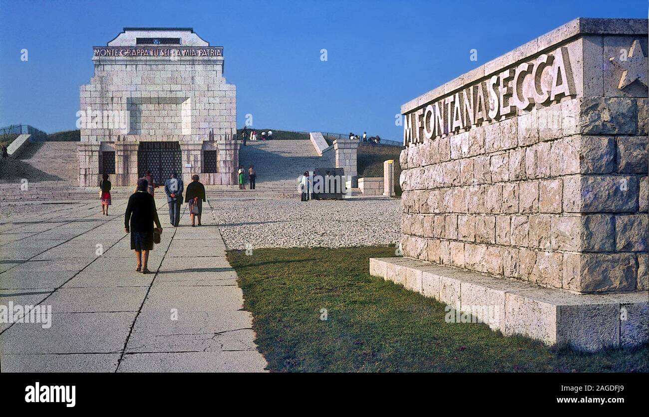 Military memorial of Monte Grappa Stock Photo - Alamy Military memorial of Monte Grappa Stock Photo - Alamy