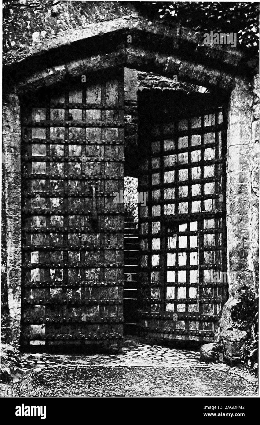 Dunster castle gate hi-res stock photography and images - Alamy