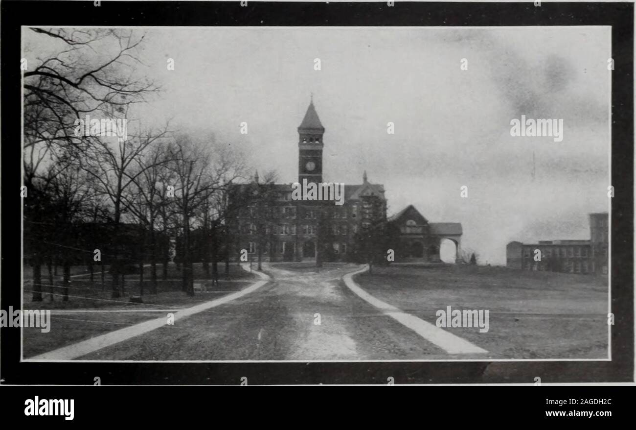 . Taps. A Birds Eve iew of the College.. The .Main Buildins Stock Photo ...