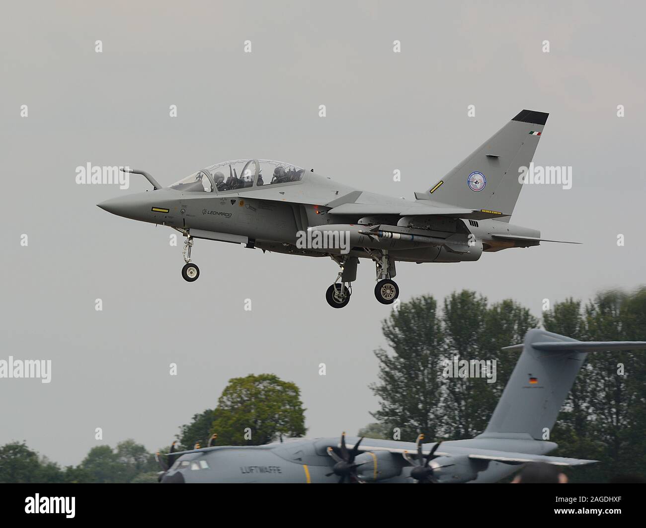 Italian M-346 jet trainer Stock Photo - Alamy