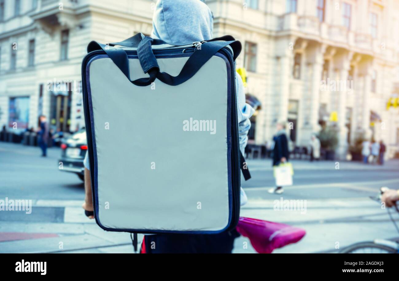 Gray backpack hi-res stock photography and images - Alamy