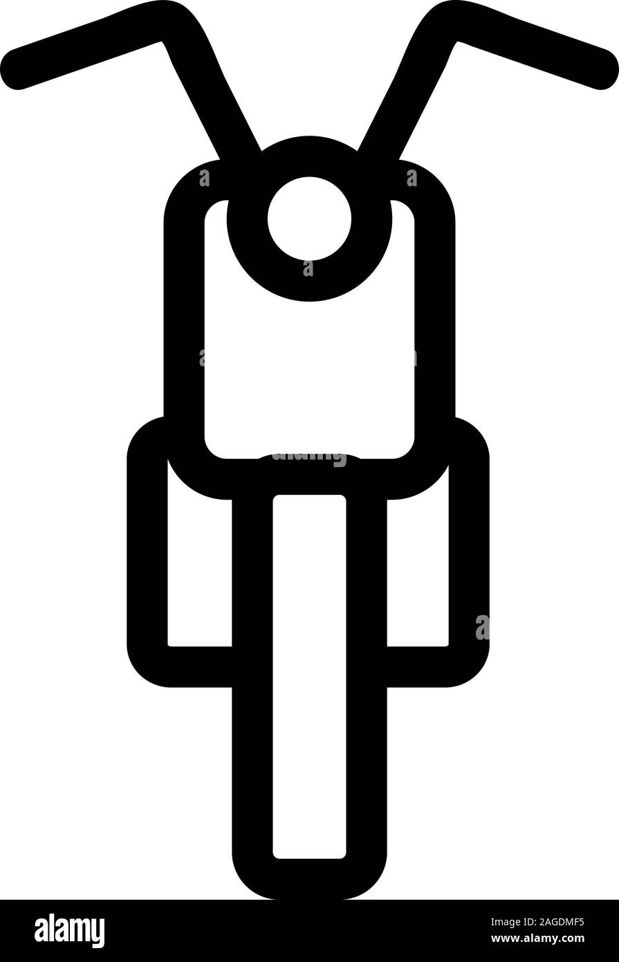 Classic police motor cycle Stock Vector Images - Alamy