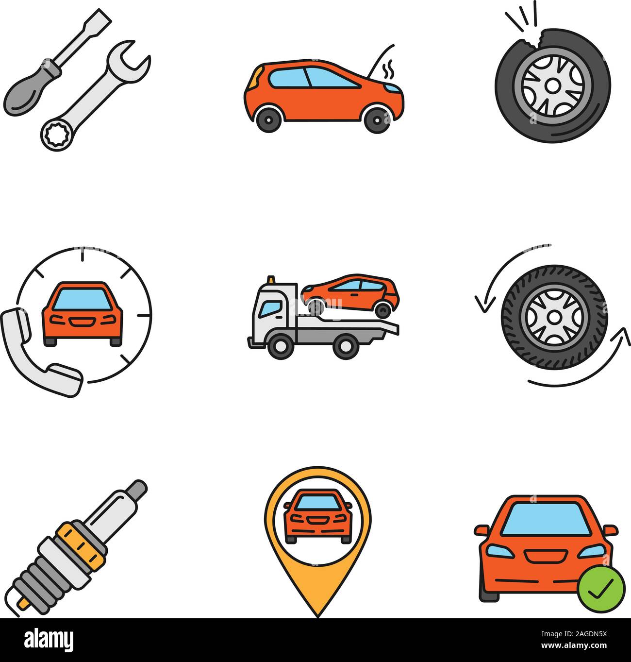 Roadside total Stock Vector Images - Alamy