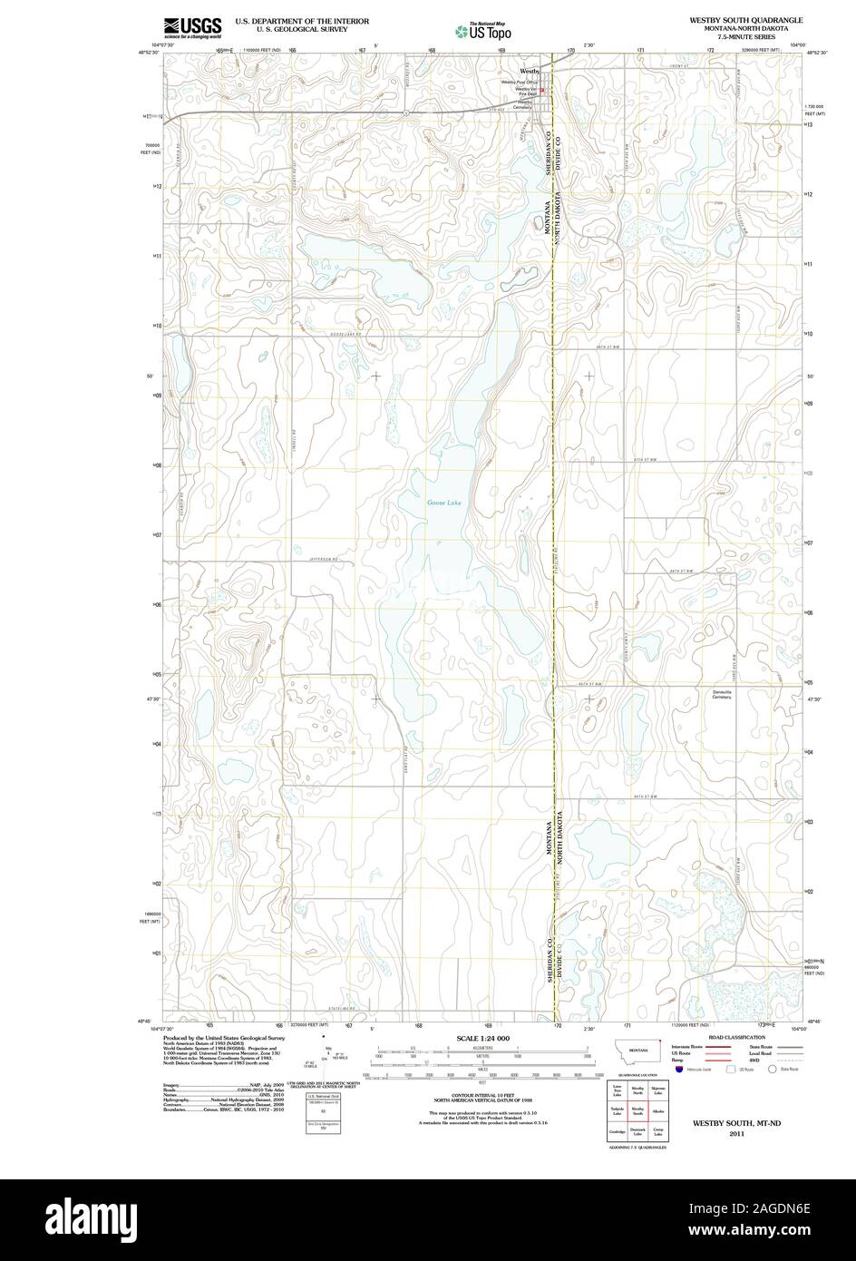 Map of westby hi-res stock photography and images - Alamy