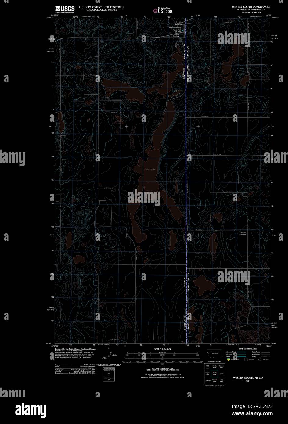 Map of westby hi-res stock photography and images - Alamy