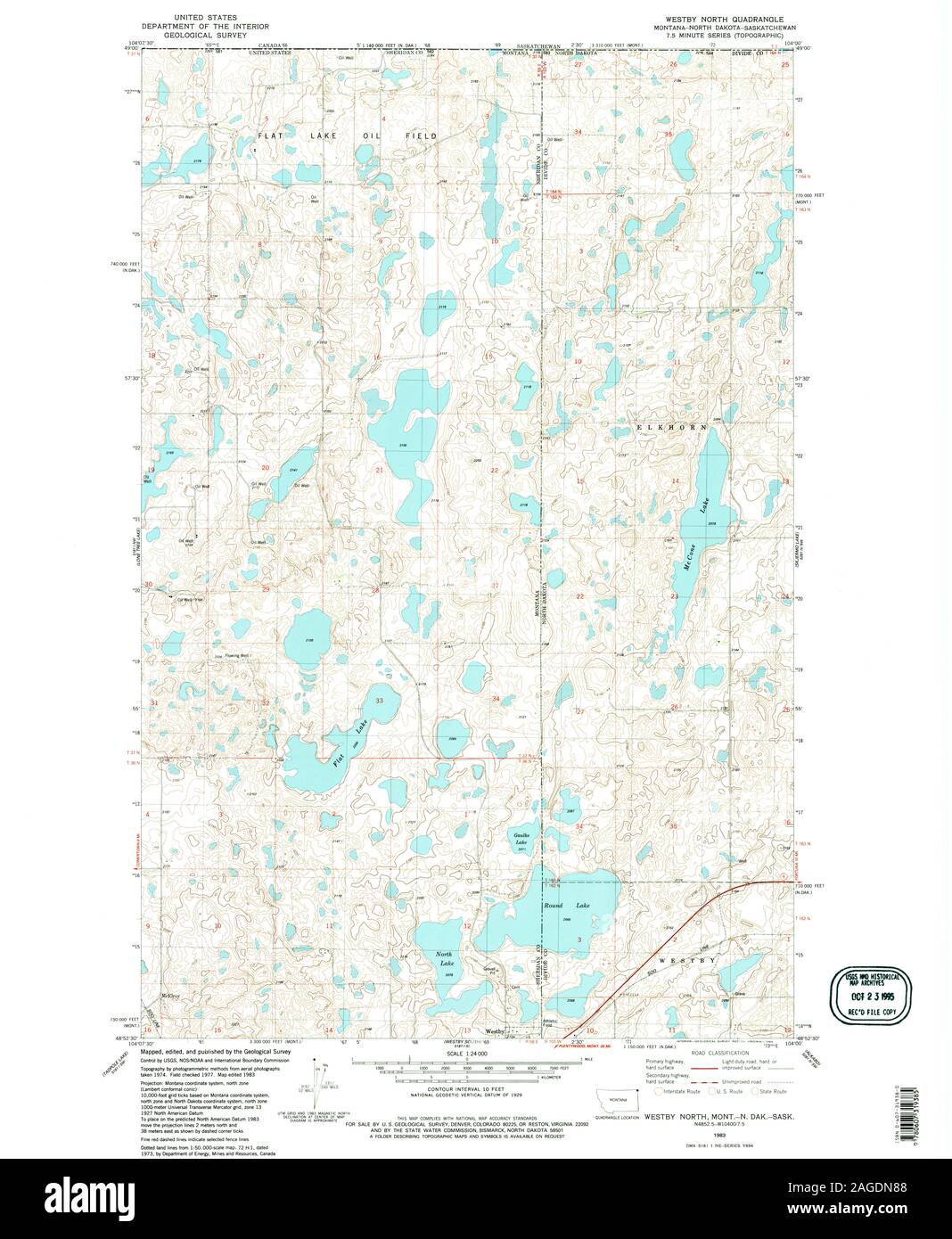 Map of westby hi-res stock photography and images - Alamy