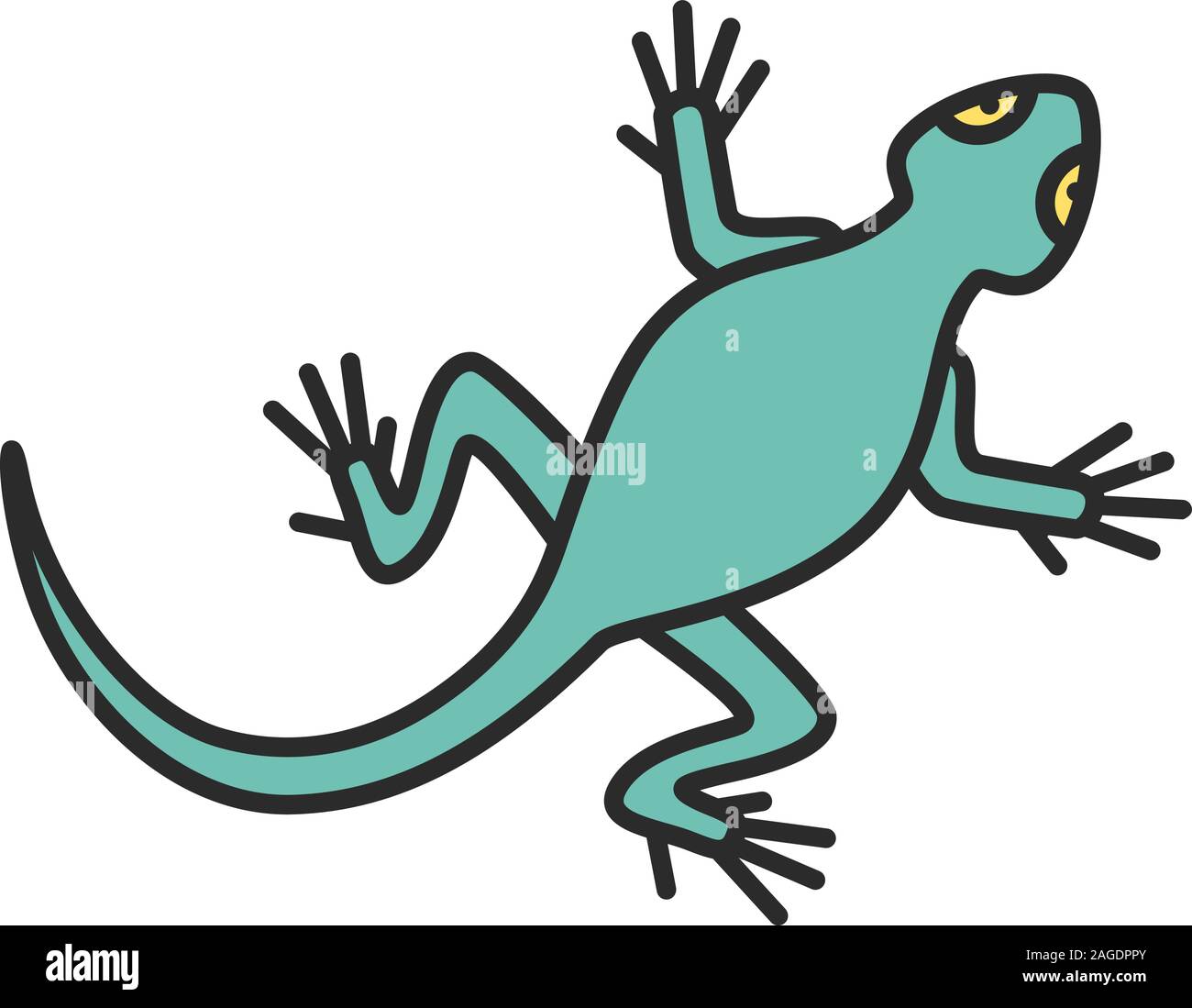 Gecko terrarium Stock Vector Images - Alamy