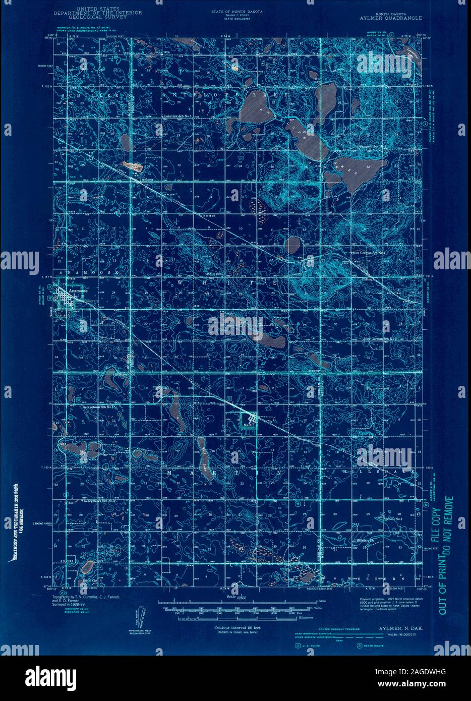 Map of aylmer hi-res stock photography and images - Alamy