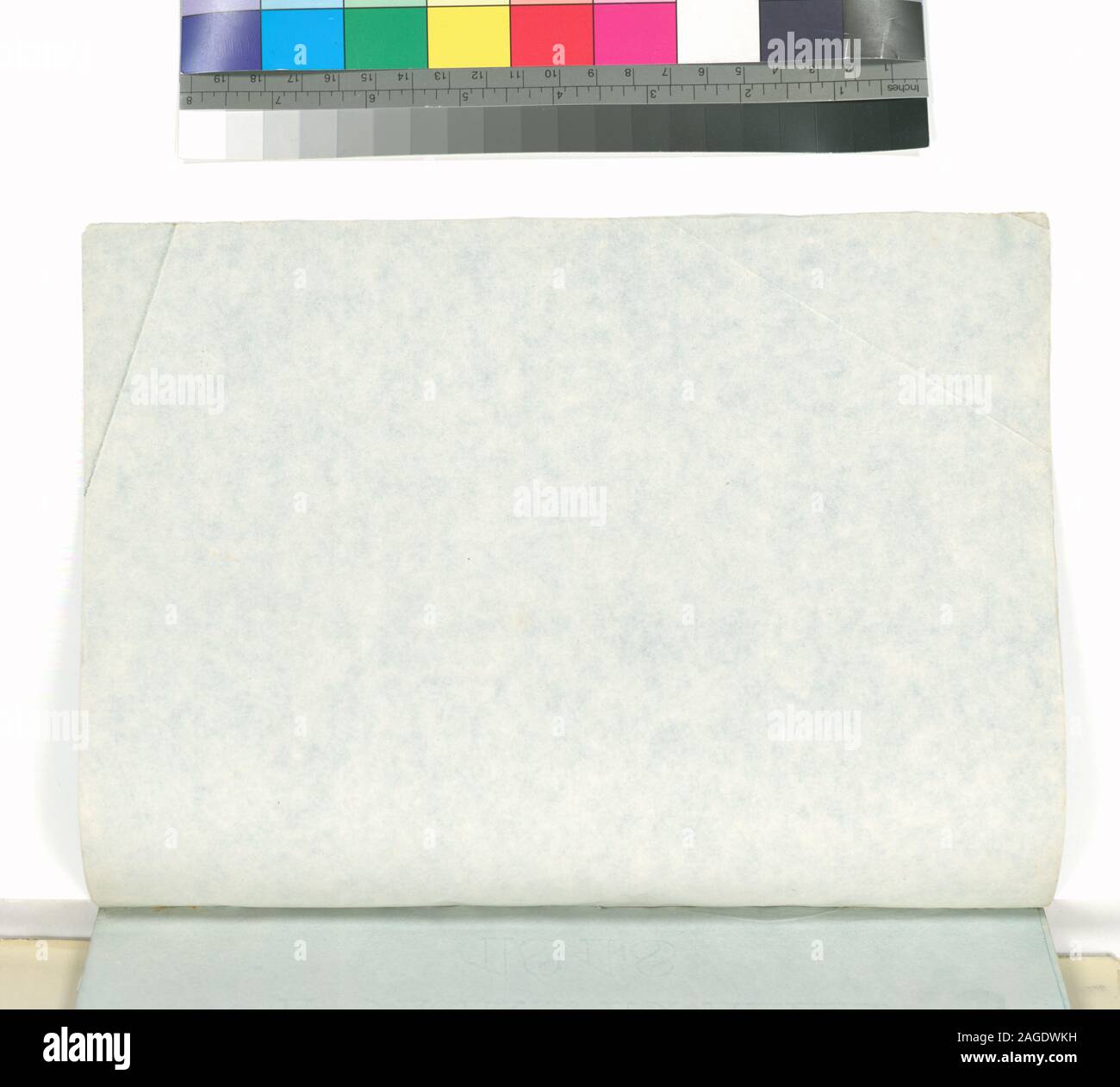 Inside back wrapper.; Inside back wrapper Stock Photo - Alamy