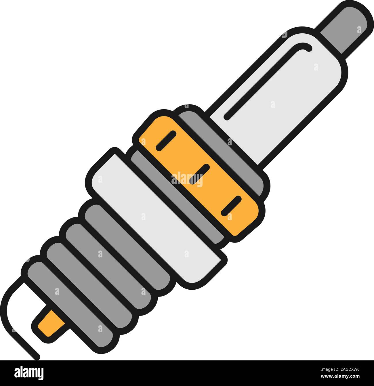 Spark Plug Vector