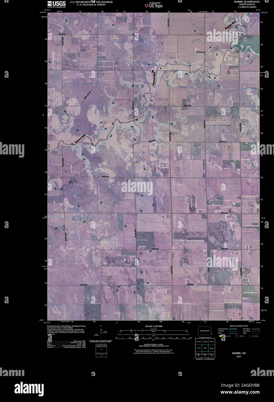 Map of barrie hi-res stock photography and images - Alamy