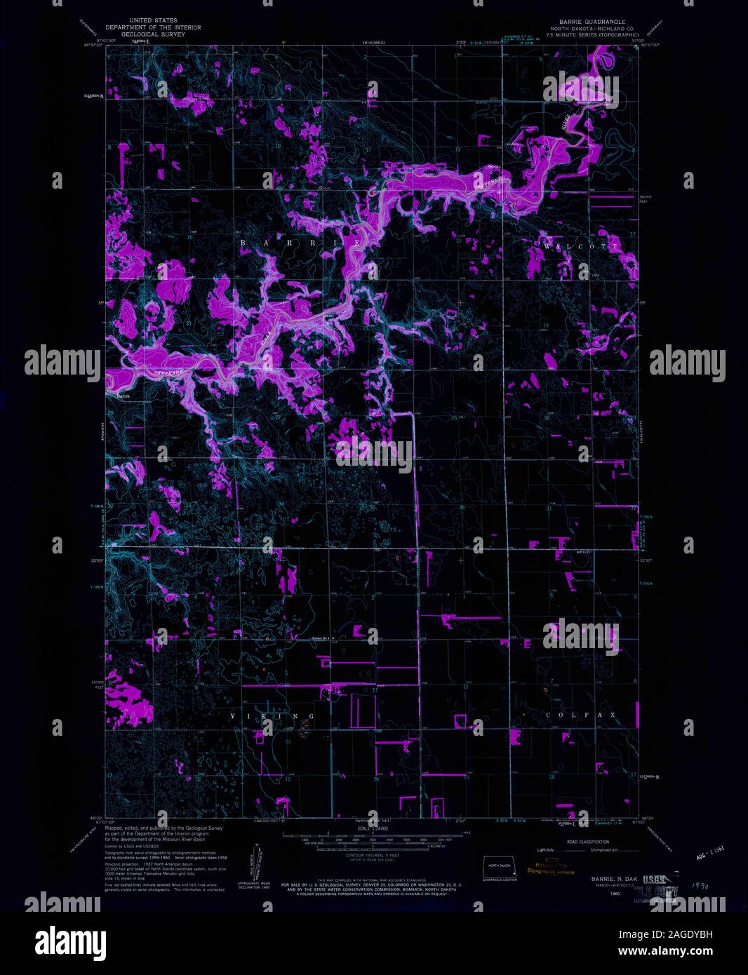 Map of barrie hi-res stock photography and images - Alamy