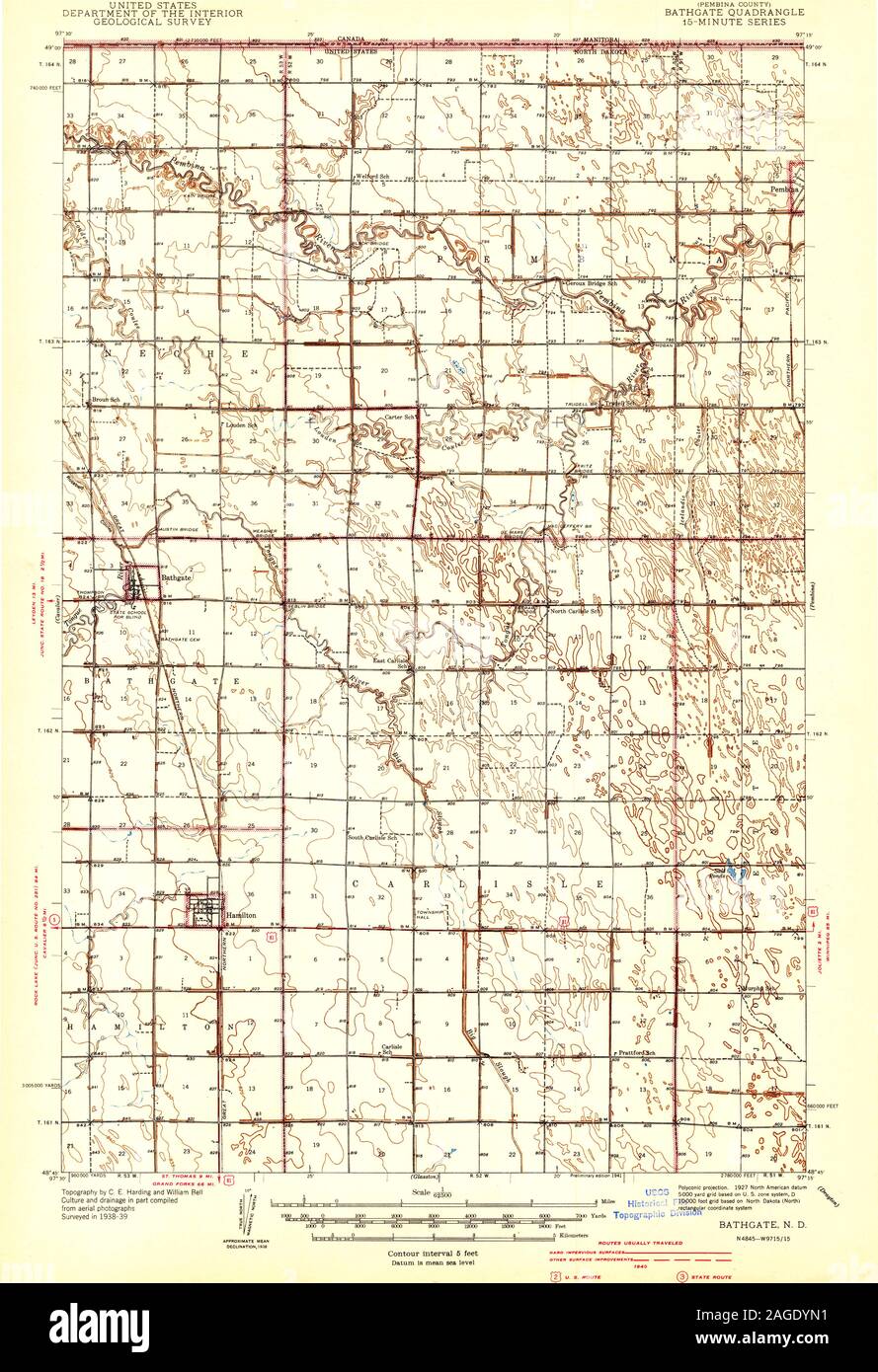 Map of bathgate hi-res stock photography and images - Alamy