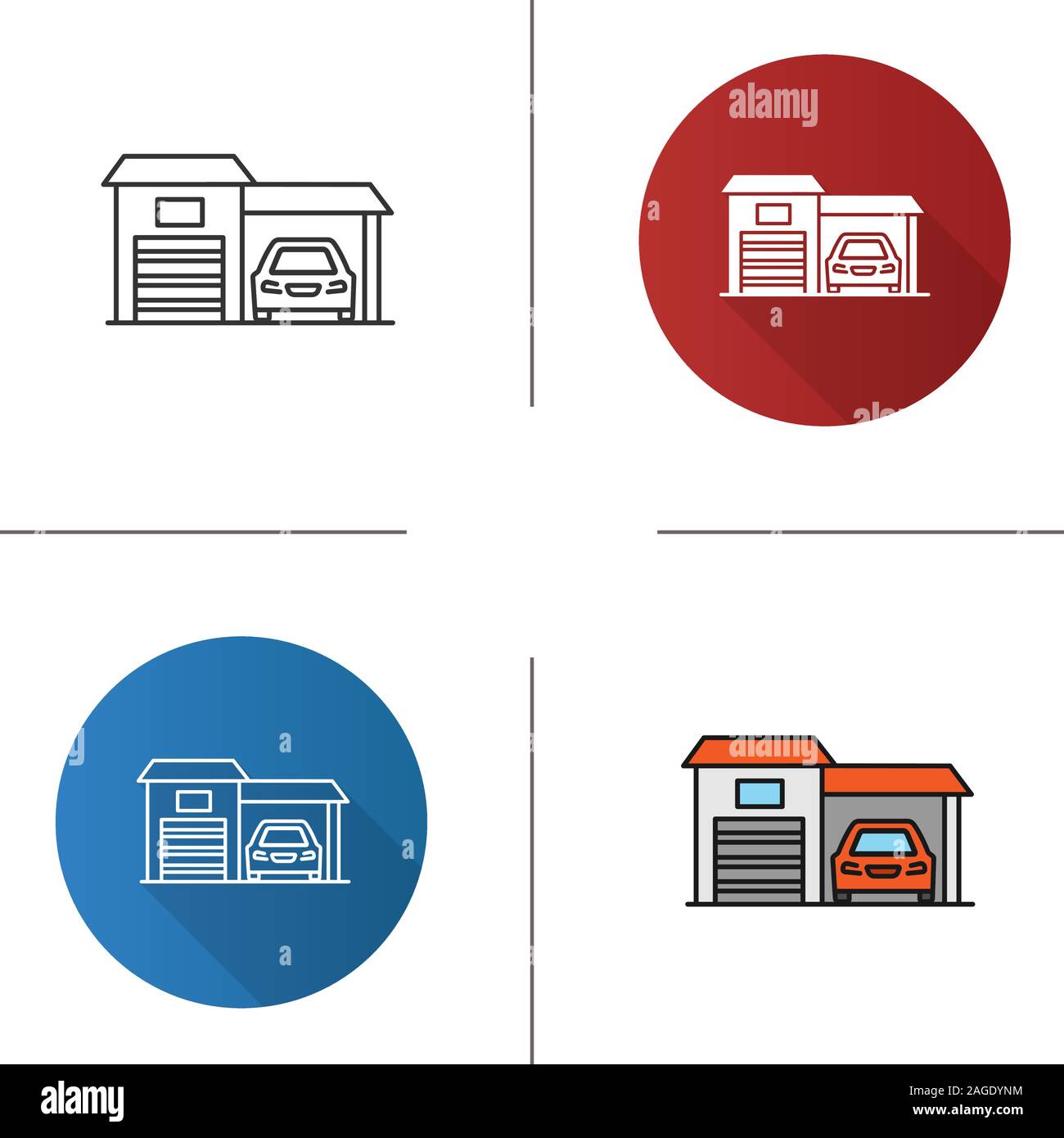 Roof styles Stock Vector Images - Alamy