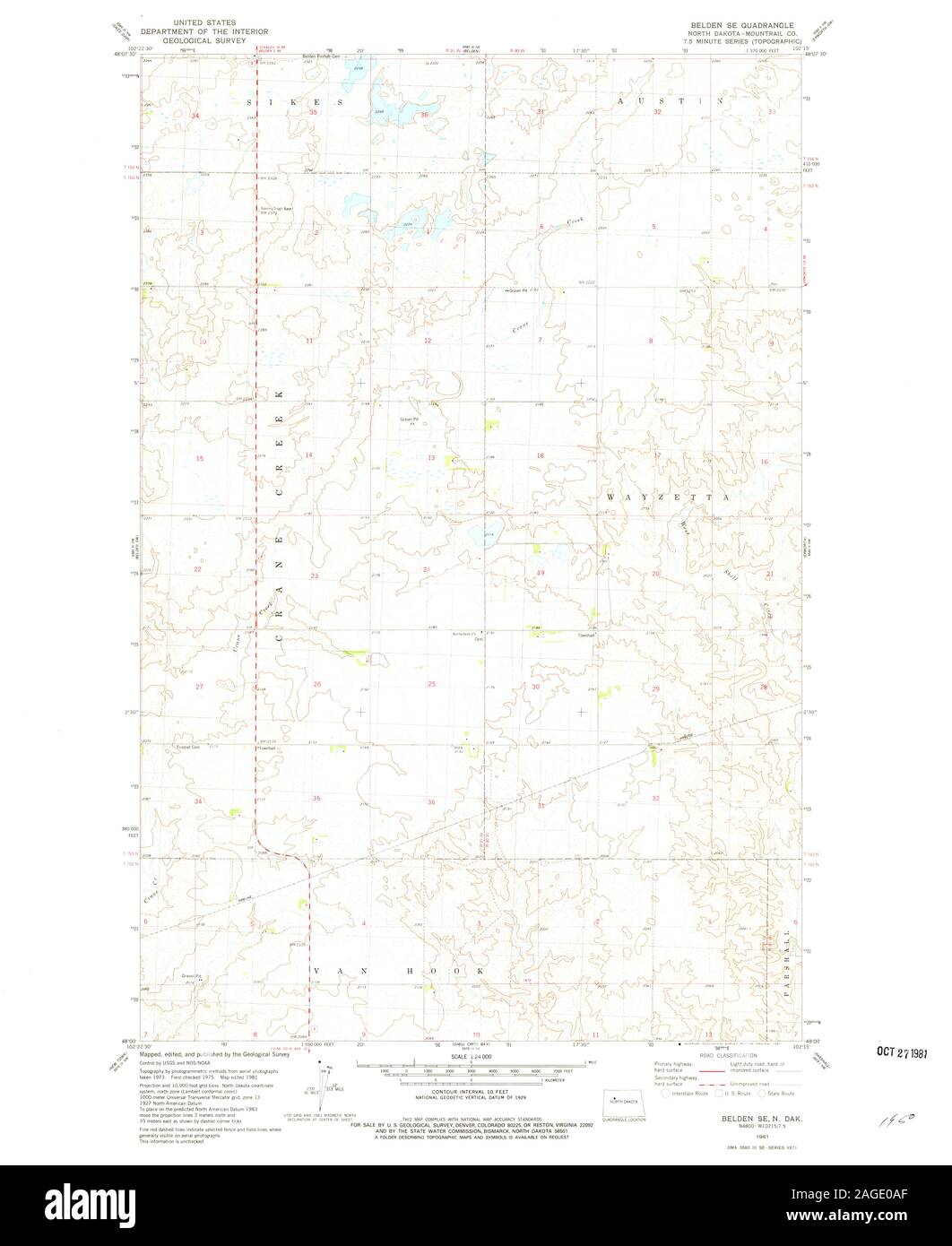 Map of belden hi-res stock photography and images - Alamy